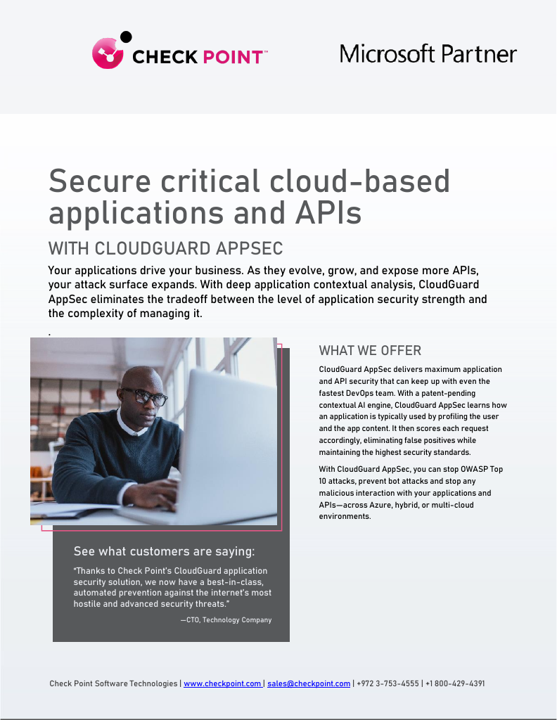 Solution Brief | Secure Critical Cloud-based Applications and APIs with ... Solution Brief | Secure Critical Cloud-based Applications and APIs with ...