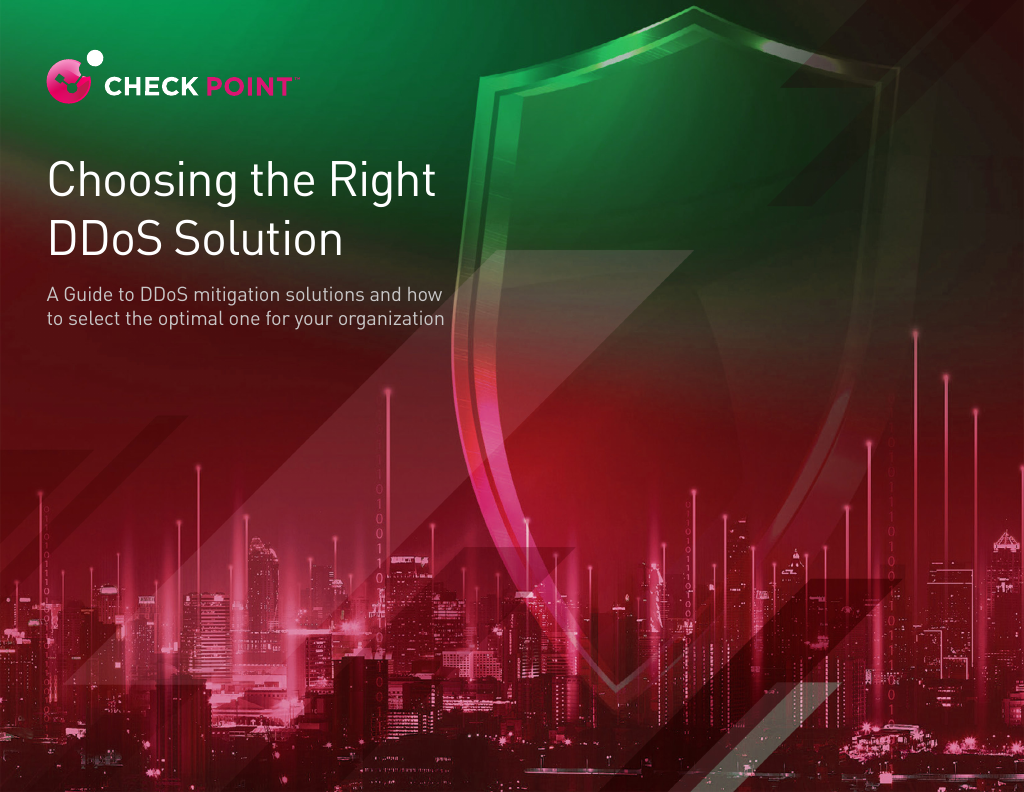 eBook | Choosing the Right DDoS Solution | Check Point Software
